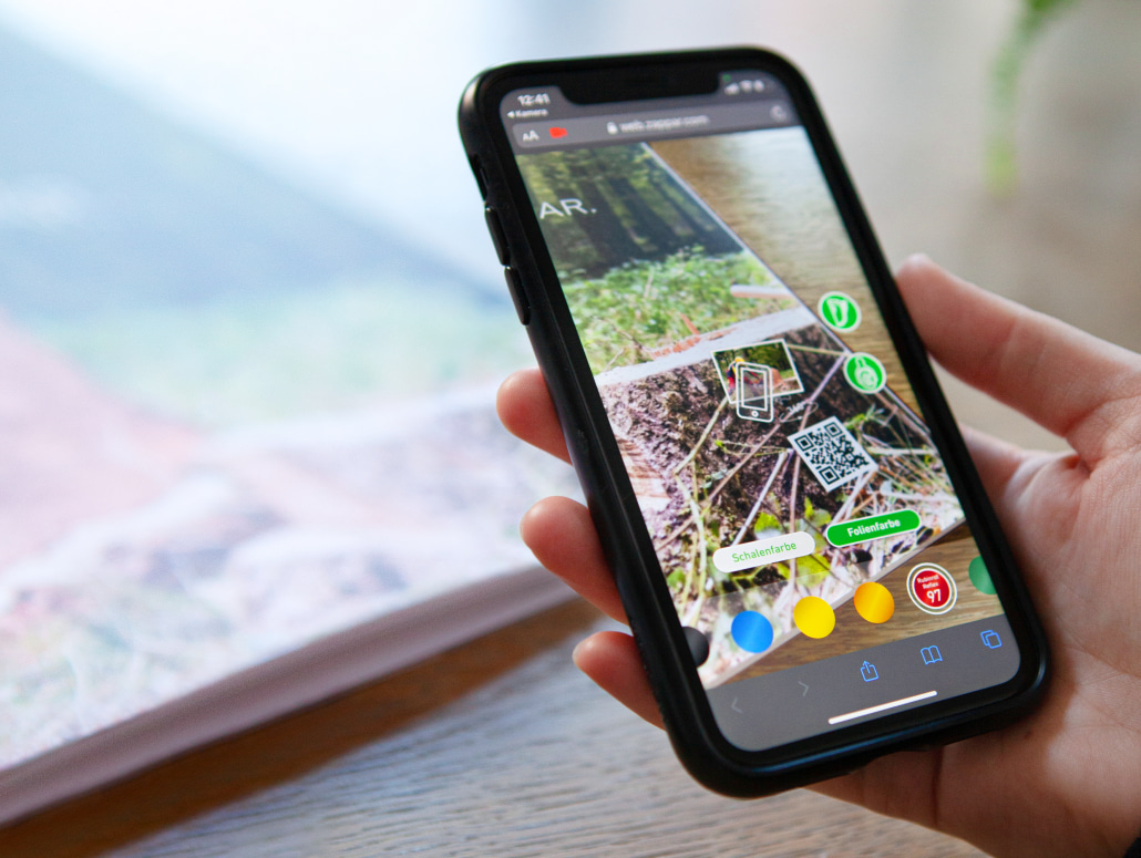 AR Product preview in the catalogue | Protos