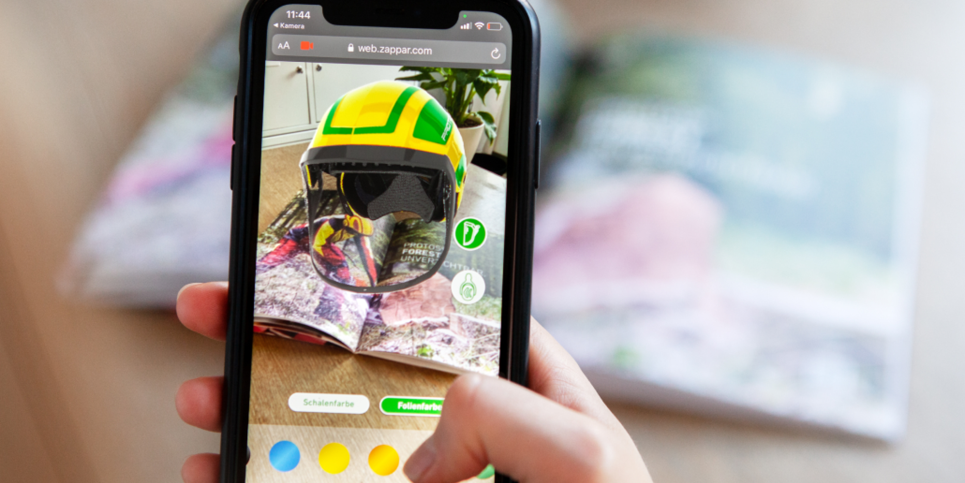 AR Product preview in the catalogue | Protos