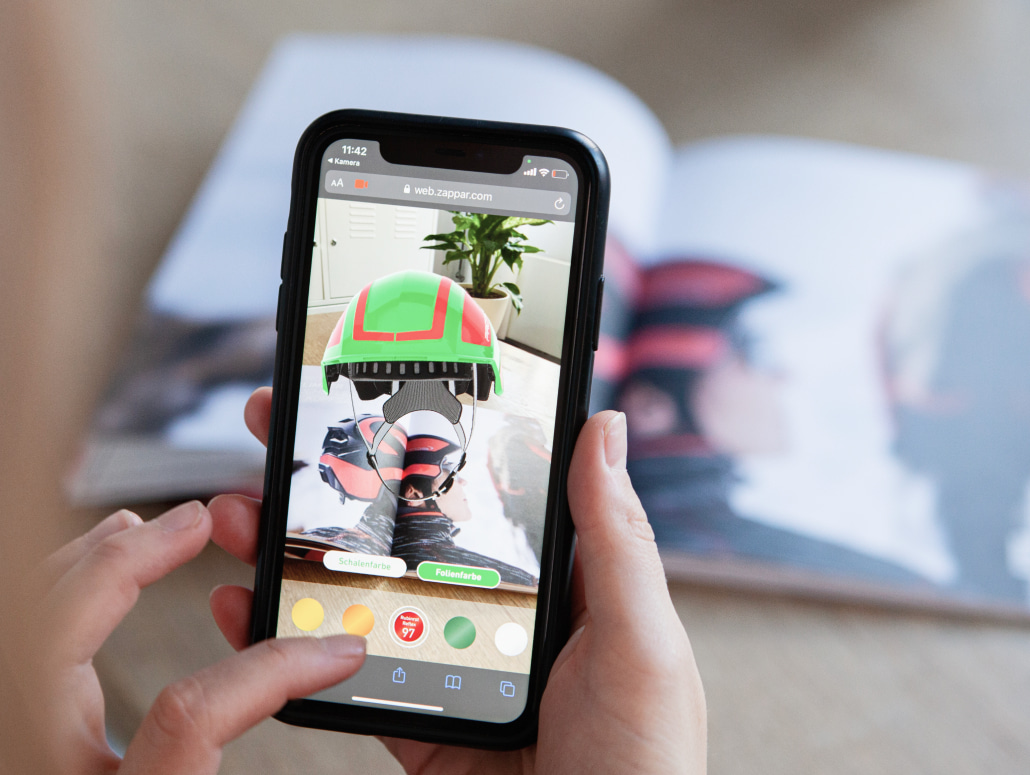 AR Product preview in the catalogue | Protos