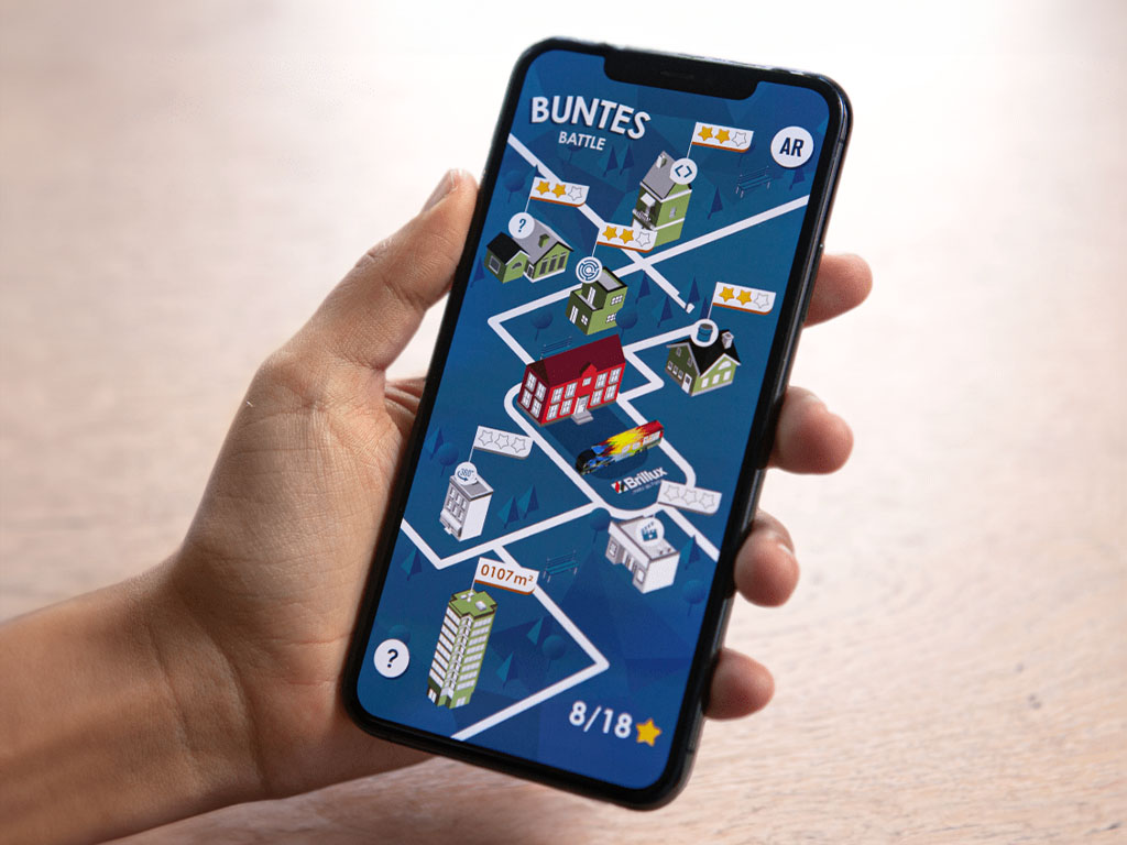 Game App for GenZ Recruiting | Brillux